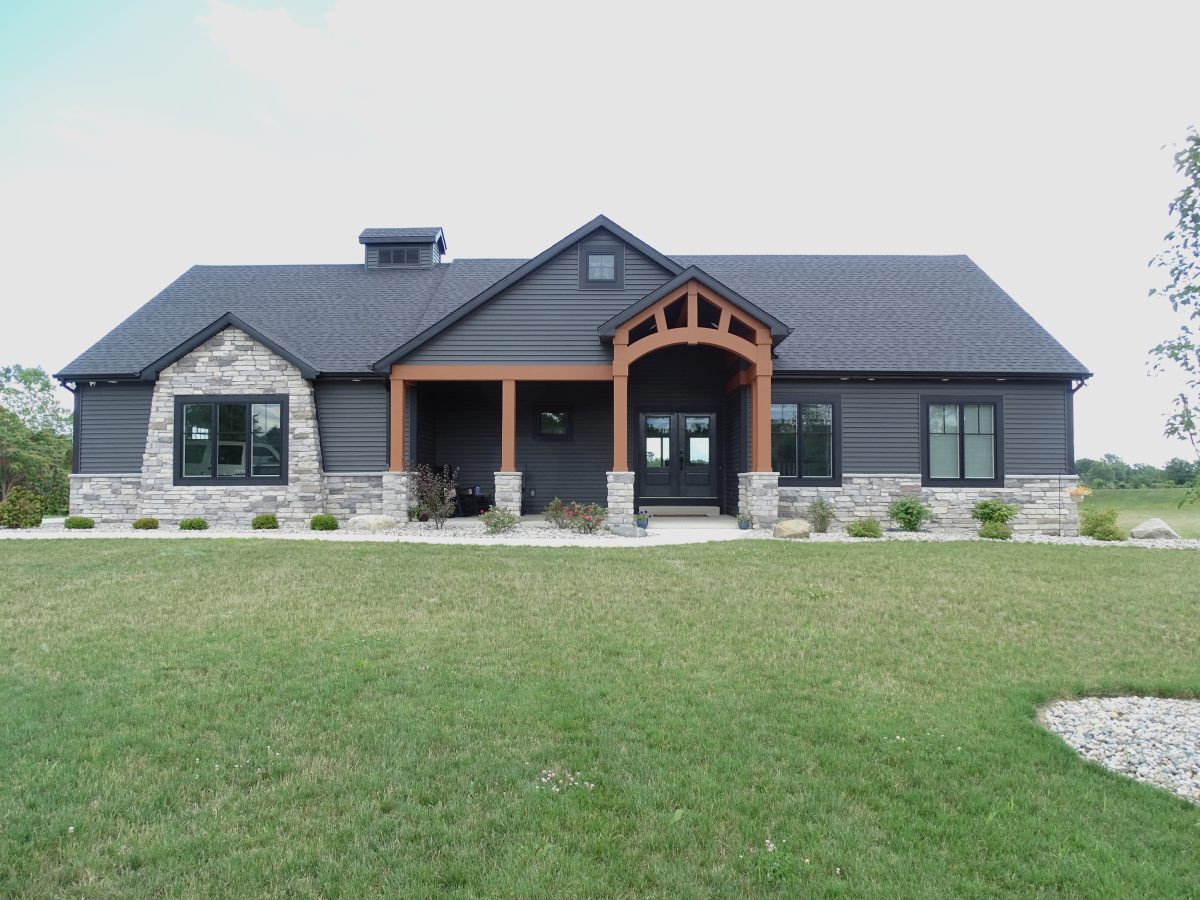 Rustic Style Residential Home Design-Build | Lynn Delagrange Fort Wayne ...